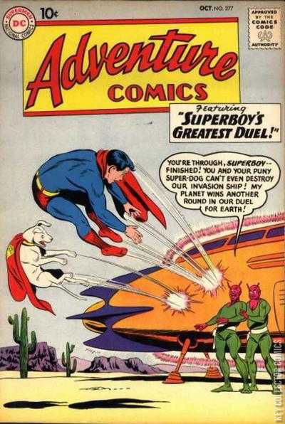 Adventure Comics #277 Published October 1960 | Key Coll