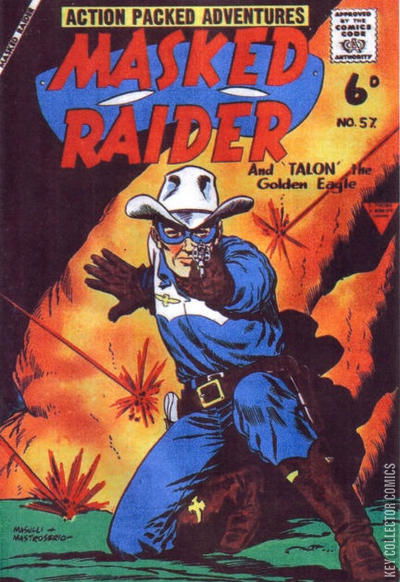 Masked Raider #57 UK Edition Published January 1957