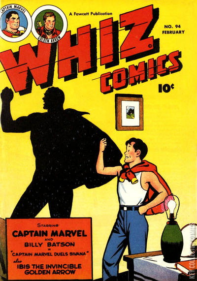 Whiz Comics #94 Published February 1948 | Key Collector