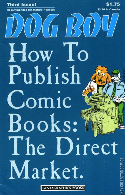 Dog Boy 3 Published May 1987 Key Collector Comics
