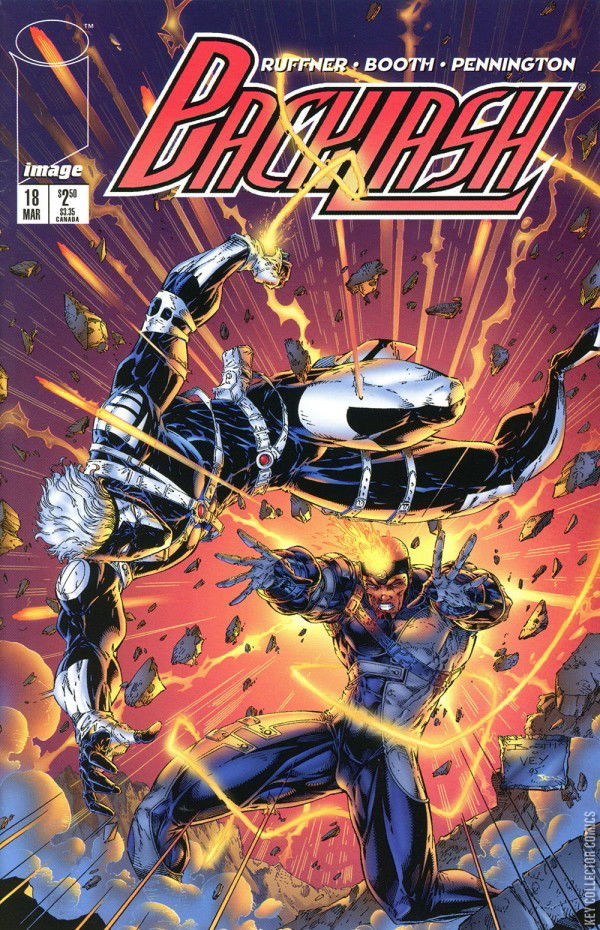 Backlash #18 Published March 1996 | Key Collector Comics
