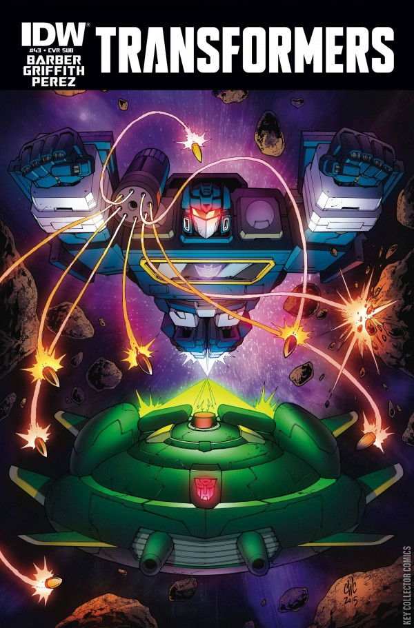 Transformers #43 Variant Published July 2015 | Key Col
