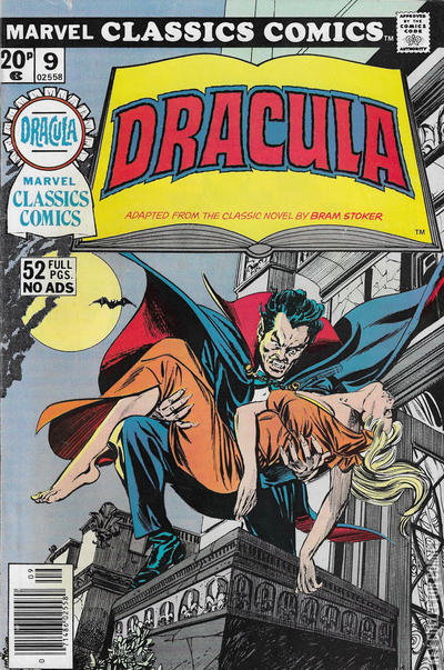 Marvel Classics Comics #9 Published October 1976 | Key