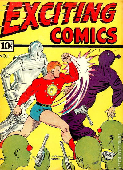 Exciting Comics #1 Published April 1940 | Key Collector