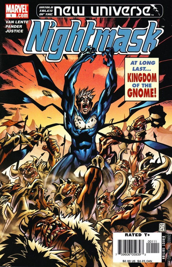 Untold Tales of the New Universe: Nightmask by Marvel | Key Collector ...