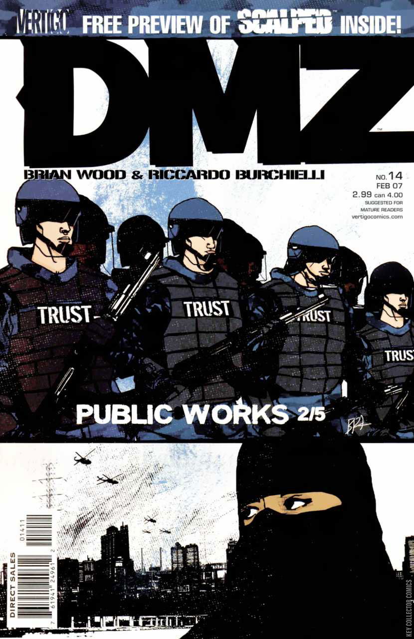 DMZ #14 Published December 2006 | Key Collector Comics