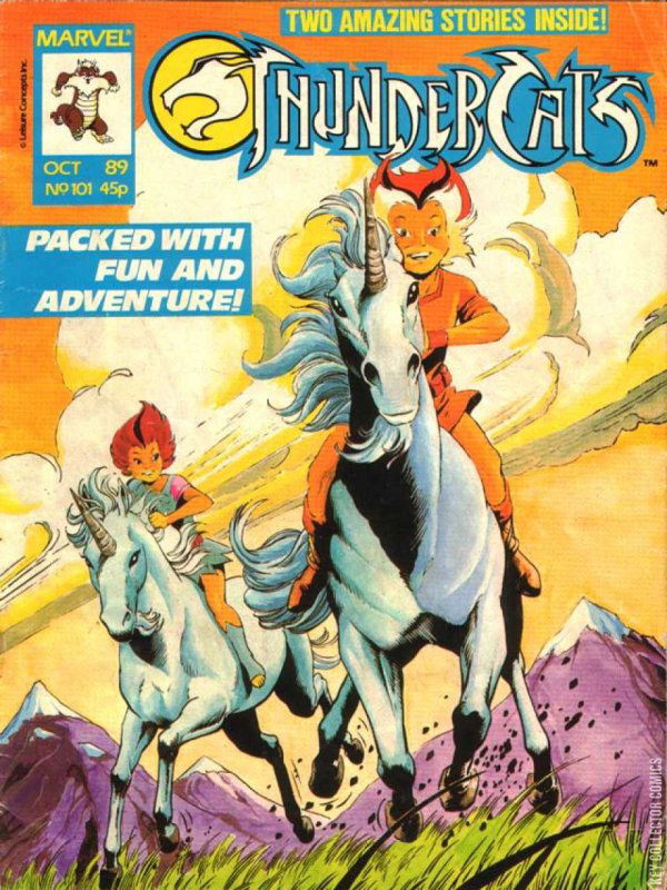 Thundercats #101 Published October 1989 | Key Collector