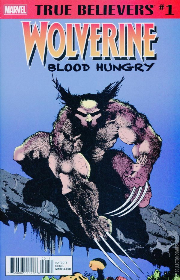 True Believers: Wolverine - Blood Hungry by Marvel | Key Collector Comics