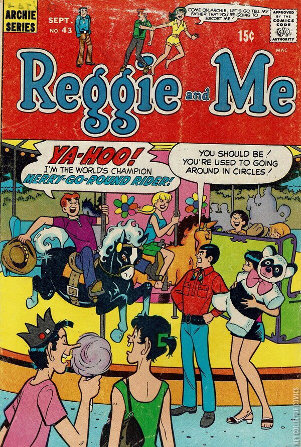 Reggie & Me #43 Published September 1970 | Key Collecto