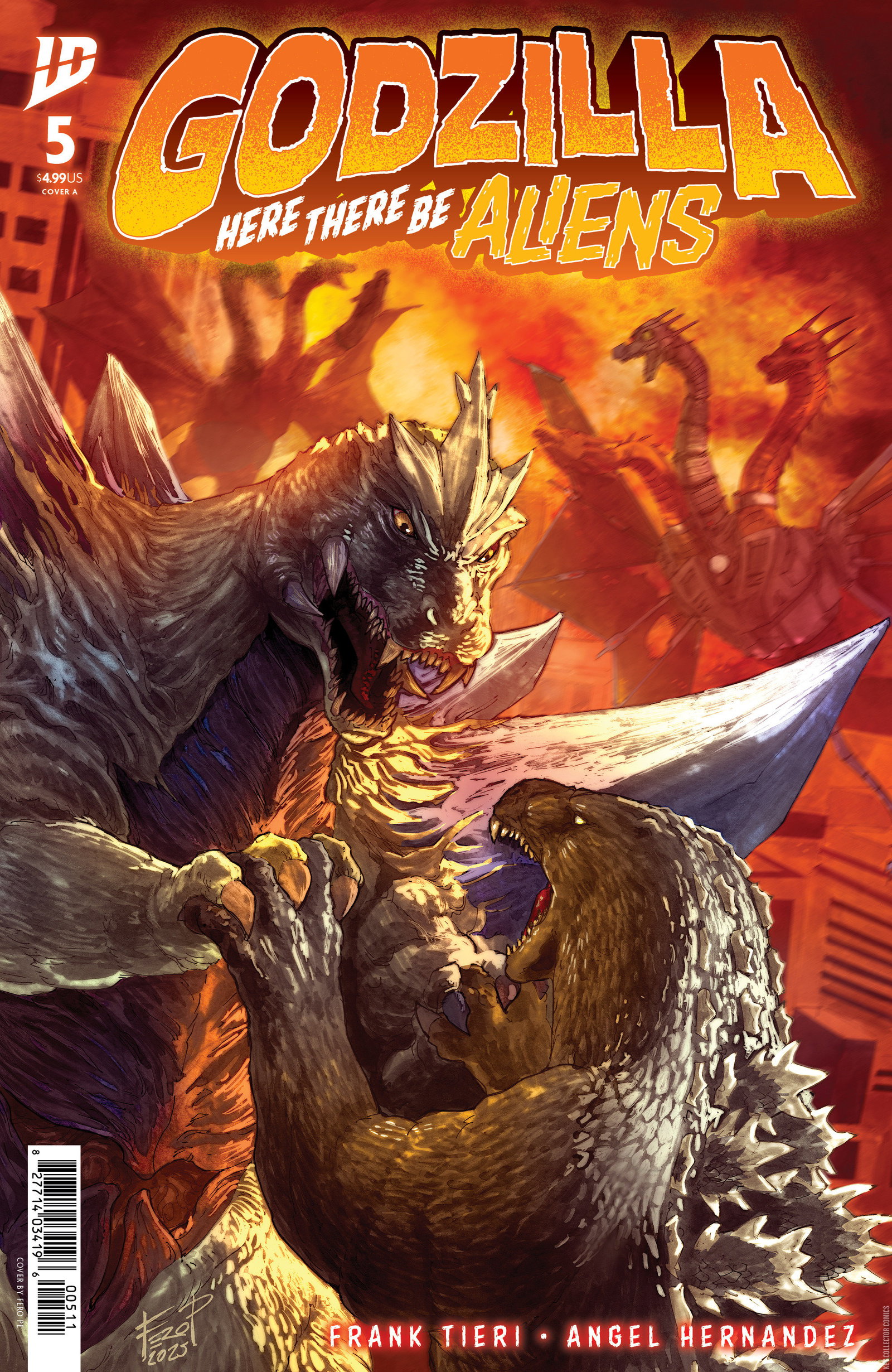 Godzilla: Here There Be Aliens #5 Published October 202