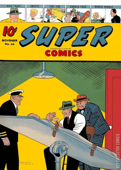 Super Comics #66 Published November 1943 | Key Collecto
