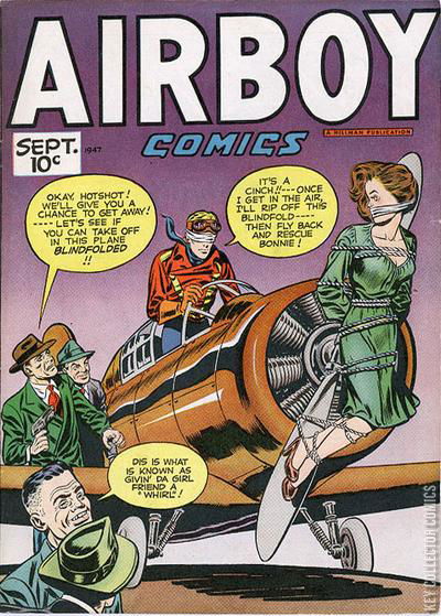 Airboy Comics #8 Published September 1947 | Key Collect