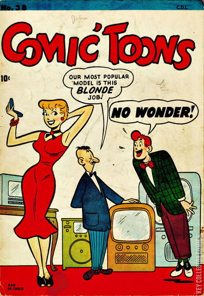 Comic Toons #38 Canadian Published January 1949 | Key