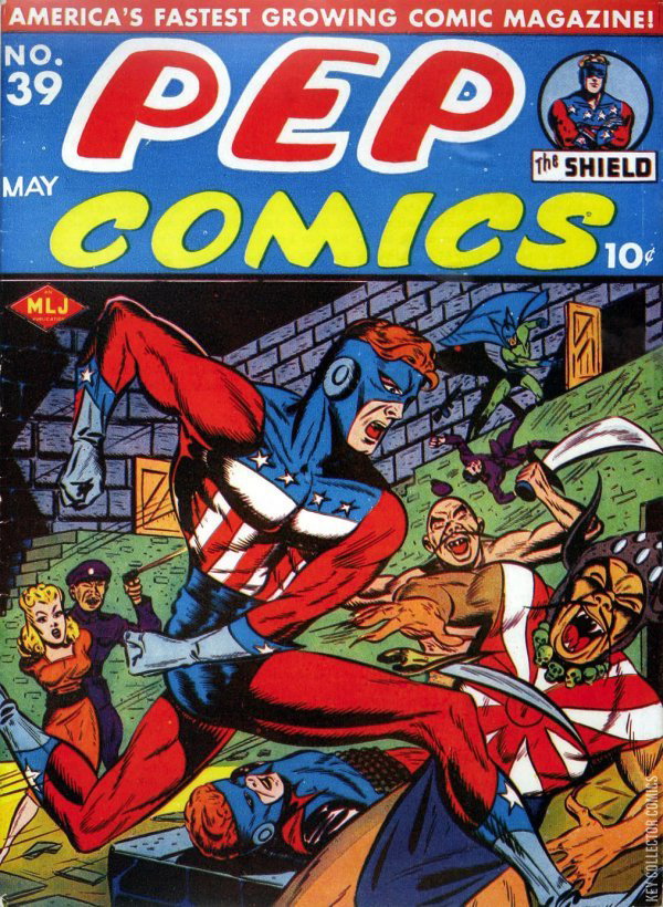 Pep Comics #39 Published May 1943 | Key Collector Comics