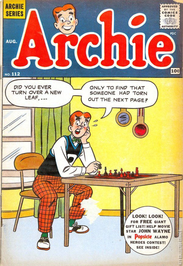 Archie Comics #112 Published August 1960 | Key Collecto