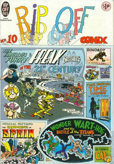 Rip Off Comix #10 Published January 1982 | Key Collecto