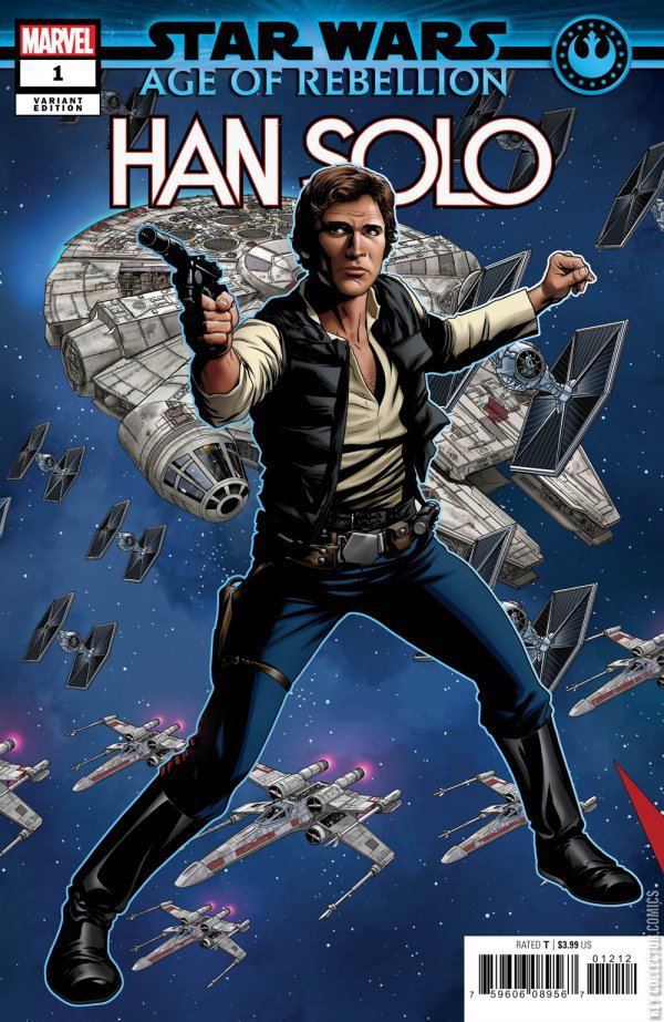 Star Wars: Age of Rebellion - Han Solo #1 Variant Published