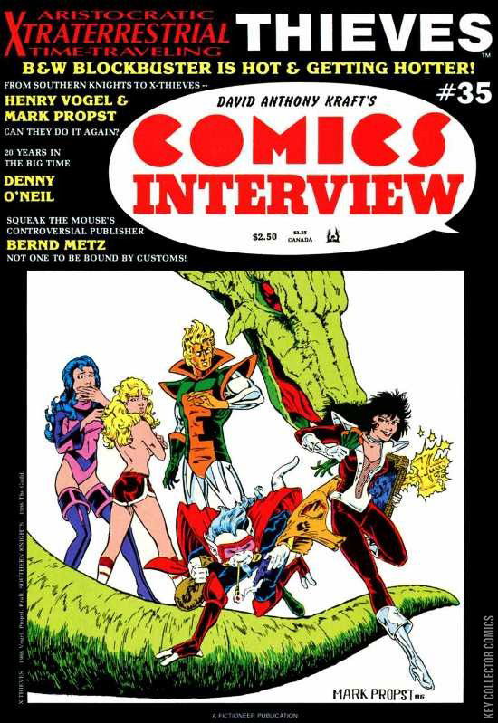 Comics Interview #35 Published January 1986 | Key Colle