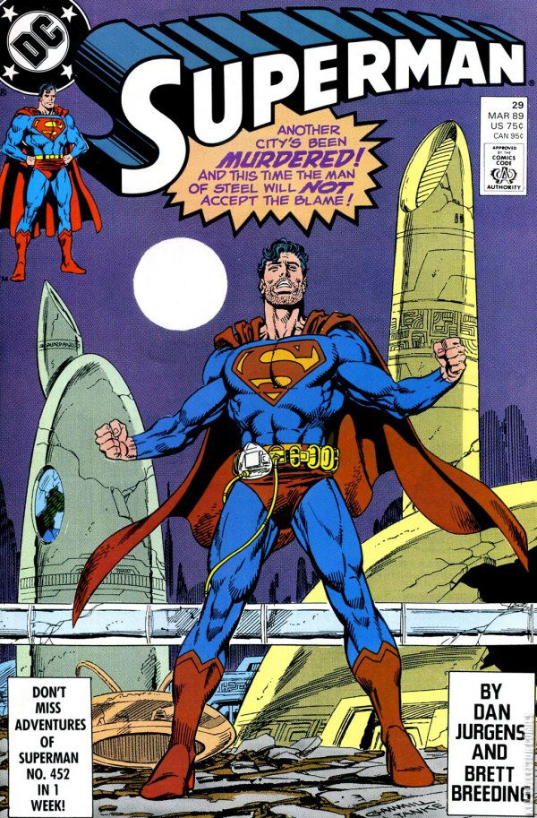 Superman #29 Published March 1989 | Key Collector Comics