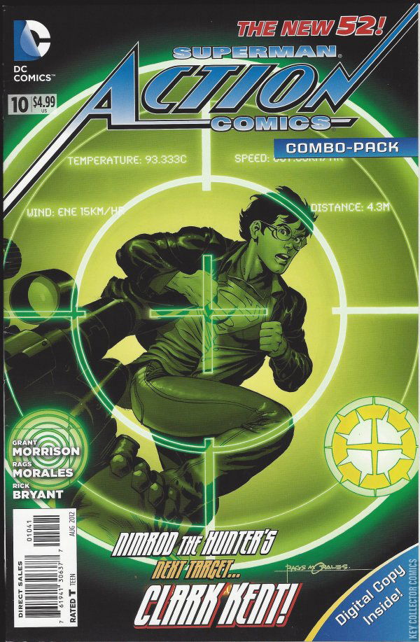 Action Comics #10 Combo Pack Published June 2012 | Key