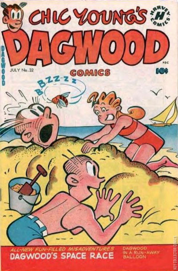 Chic Young's Dagwood Comics #32 Published July 1953 | K