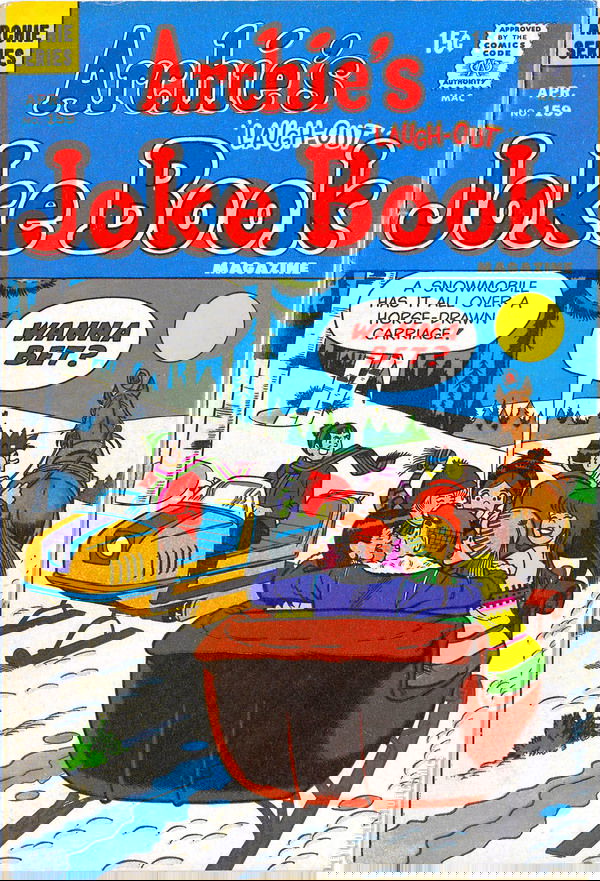 Archie's Joke Book Magazine #159 Published April 1971