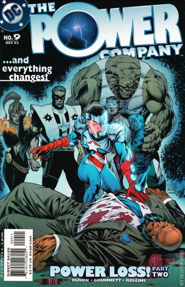 The Power Company #9 Published October 2002 | Key Colle