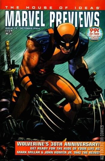 Marvel Previews #12 Published July 2004 | Key Collector
