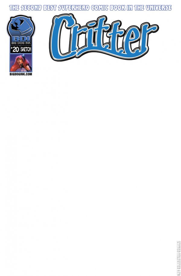 Critter #20 Blank Published May 2014 | Key Collector Comics