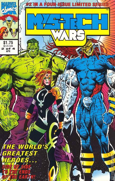 Mys-Tech Wars #2 Published April 1993 | Key Collector Comics