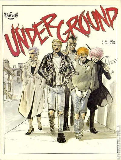 Underground #1 Published May 1987 | Key Collector Comics
