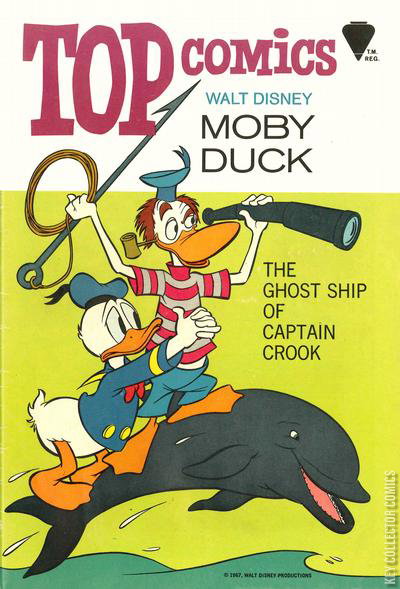 Top Comics Walt Disney Moby Duck #1 Published July 1967