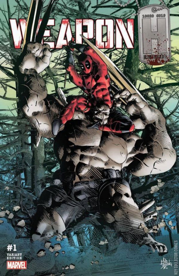 Weapon H #1 Store Exclusive Published March 2018 | Key