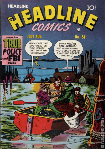 Headline Comics #54 Published August 1952 | Key Collect