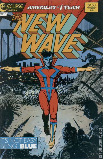 New Wave #13 Published March 1987 | Key Collector Comics