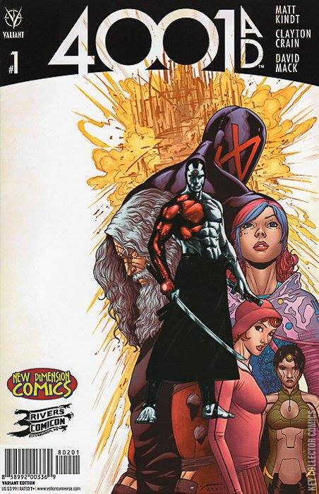 4001 A.D. #1 Variant Published May 2016 | Key Collecto