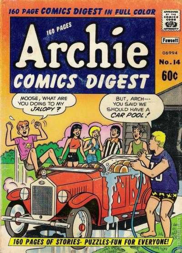 Archie Comics Digest #14 Published October 1975 | Key C