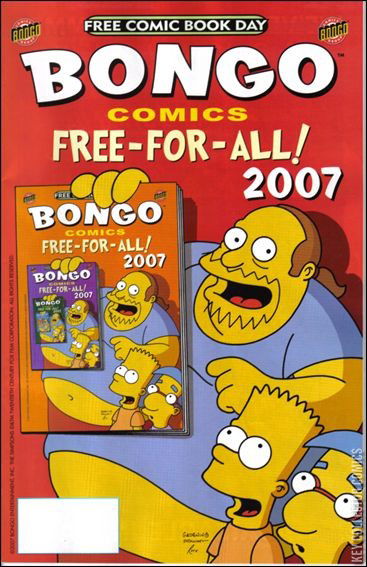 Free Comic Book Day 2007: Bongo Comics Free-For-All by Bongo | Key ...