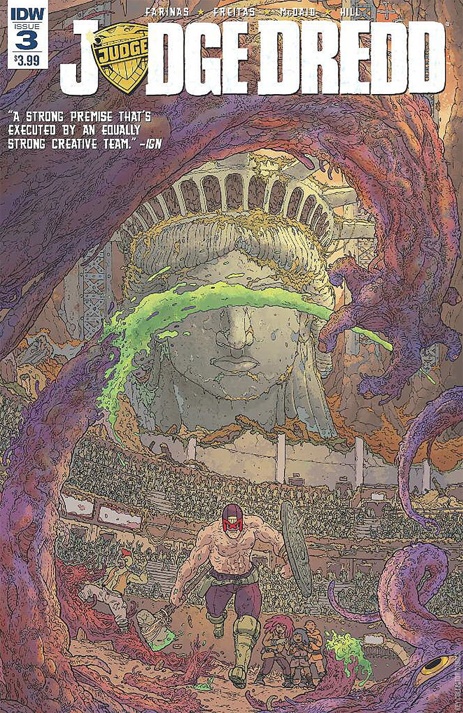 Judge Dredd #3 Published February 2016 | Key Collector