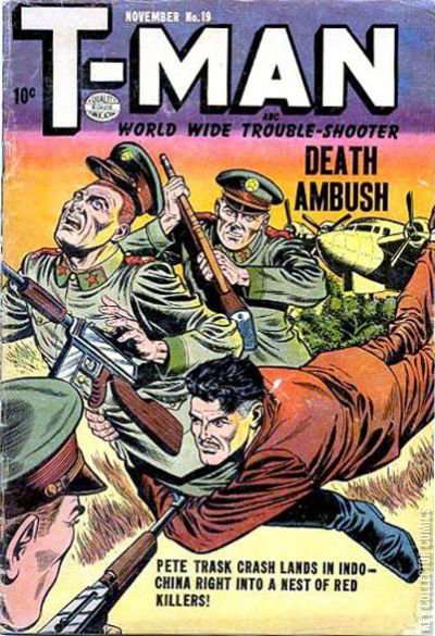 T-Man #19 Published November 1954 | Key Collector Comics