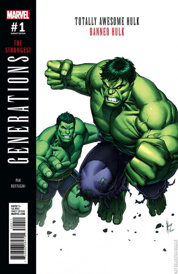 Generations: Banner Hulk & The Totally Awesome Hulk #1 Vari