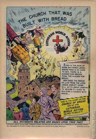 The Church That Was Built With Bread by EC | Key Collector Comics