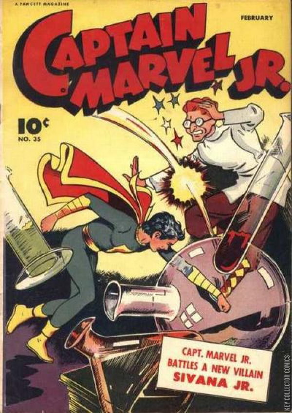 Captain Marvel Jr. #34 Published January 1946 | Key Col