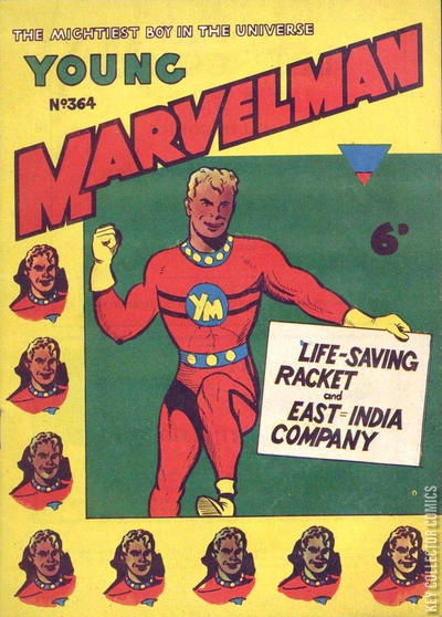Young Marvelman #364 UK Edition Published January 1954