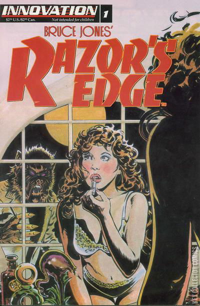 Bruce Jones's Razor's Edge by Innovation | Key Collector Comics
