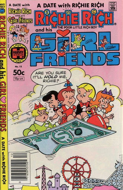 Richie Rich and his Girl Friends #12 Published December