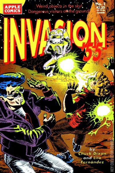 Invasion '55 by Apple Comics | Key Collector Comics