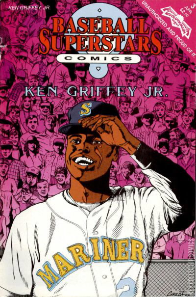Baseball Superstars Comics #3 Published April 1992 | Ke