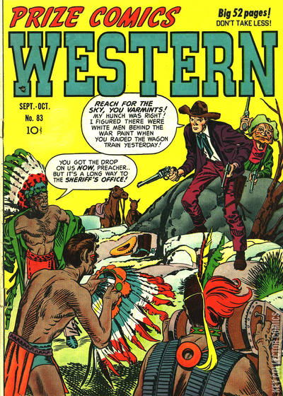 Prize Comics Western #83 Published October 1950 | Key C