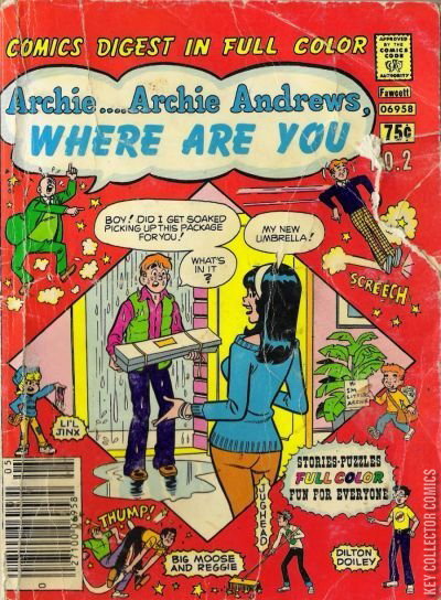 Archie Andrews Where Are You #2 Published May 1977 | Ke